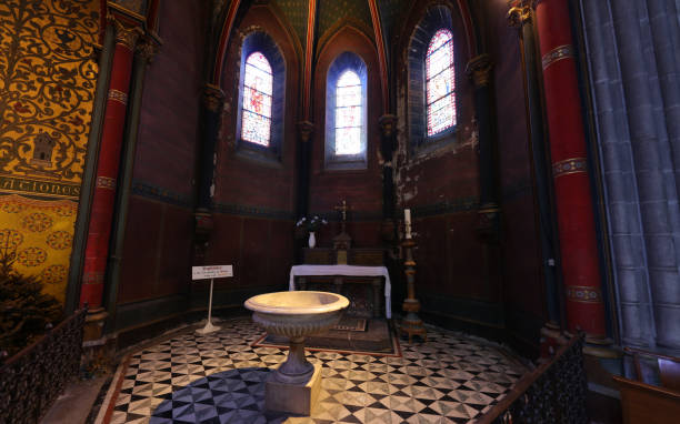 Free picture: Large ornate altar with an icons at the church of the ...