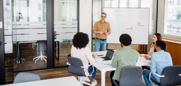 Free Stock Photo of Corporate training session in a modern office ...