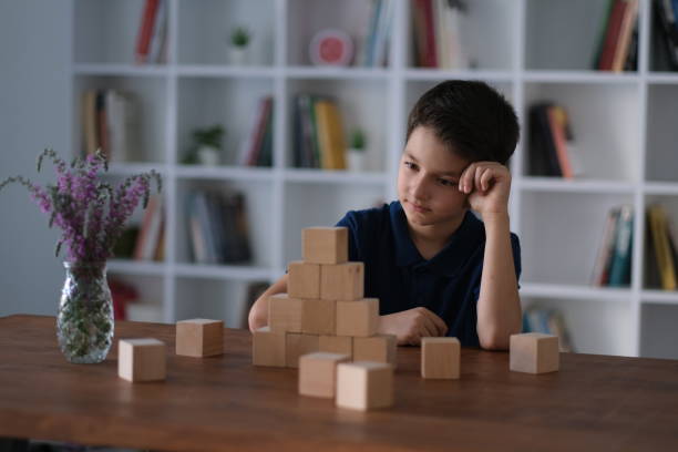 Free Stock Photo of Child focusing on stacking game | Download Free ...
