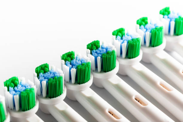 Free Stock Photo of Row of Toothbrushes in Close-up | Download Free ...