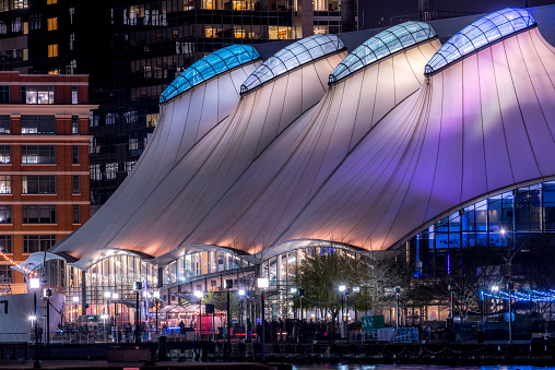 Rita Rossi Colwell Center Columbus Center Tensioned Fabric Roof At ... Rita Rossi Colwell Center Columbus Center Tensioned Fabric Roof At ...