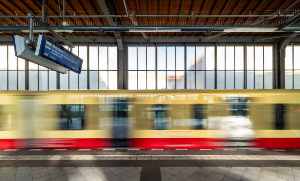 Free Stock Photo of Sunlight Streaming Through Windows at Train Station ...