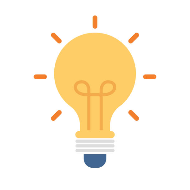 Changing light bulb Clipart Vector PNG , SVG, EPS, PSD, AI