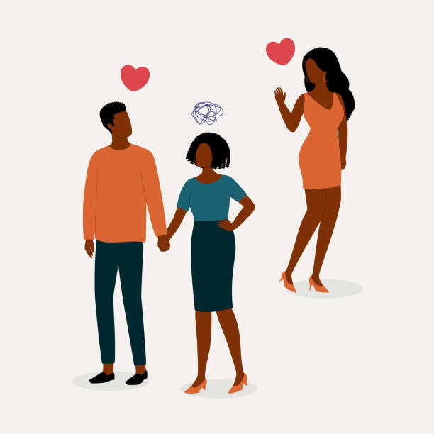 40 Wife Caught Cheating Stock Illustrations Royalty Free Vector