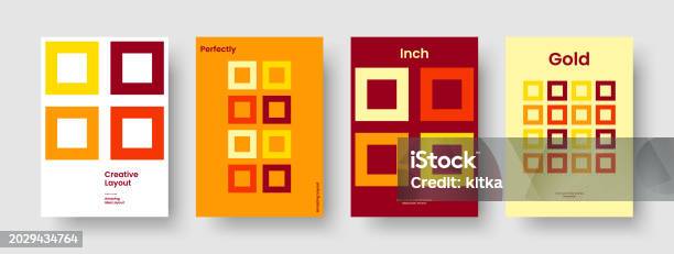 Desain Sampul Buku Abstrak Template Poster Modern Tata Letak Flyer
