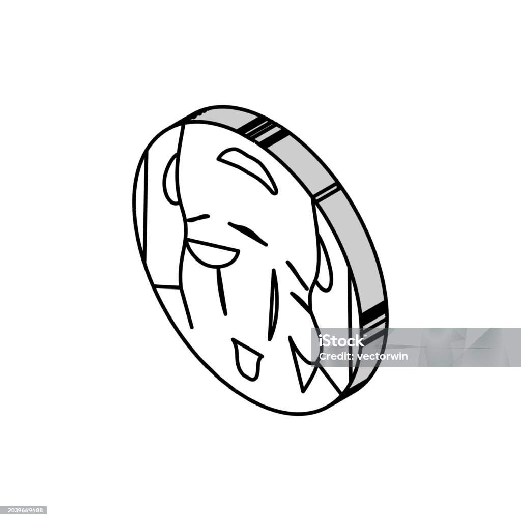 Swollen Lymph Nodes Disease Symptom Isometric Icon Vector Illustration ... Swollen Lymph Nodes Disease Symptom Isometric Icon Vector Illustration ...