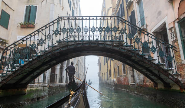 Free picture: A traditional Italian gondola boat with a luxuriously ...
