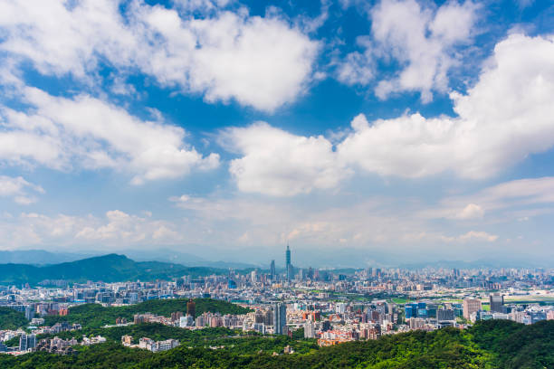 Free picture: Stunning panoramic view of metropolitan city from ...