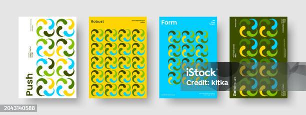 Template Banner Kreatif Tata Letak Sampul Buku Yang Terisolasi Desain