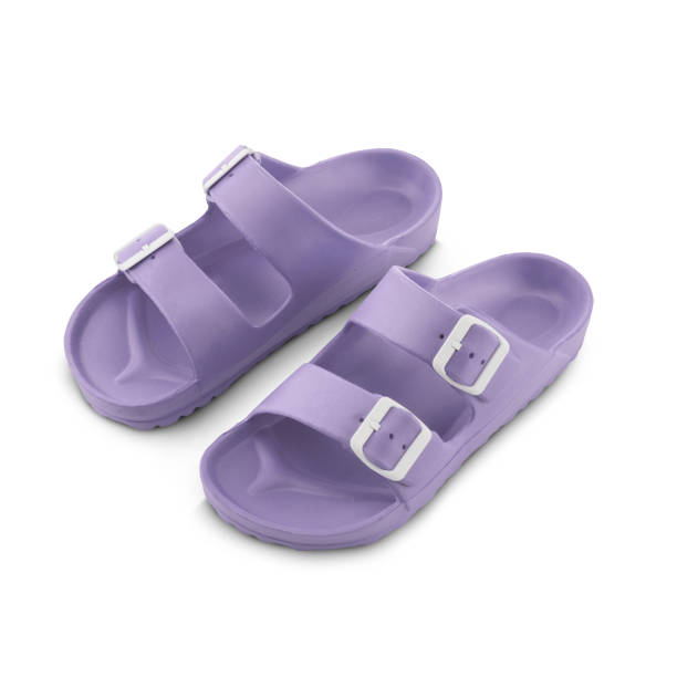 Free Stock Photo of A purple slipper with white polka dots | Download ...