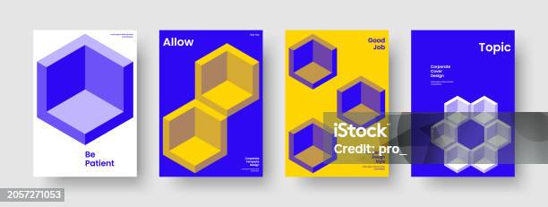Template Brosur Terisolasi Desain Latar Belakang Modern Tata Letak