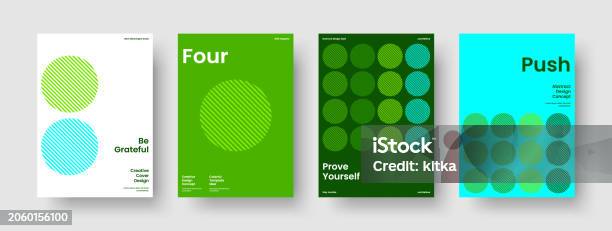 Template Brosur Terisolasi Desain Flyer Geometris Tata Letak Presentasi