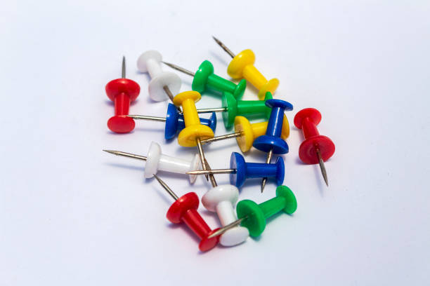 Free Stock Photo of Colorful Pins Stacked Together | Download Free ...