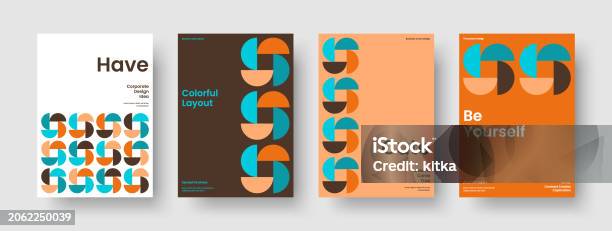 Desain Flyer Modern Tata Letak Banner Kreatif Template Poster Abstrak