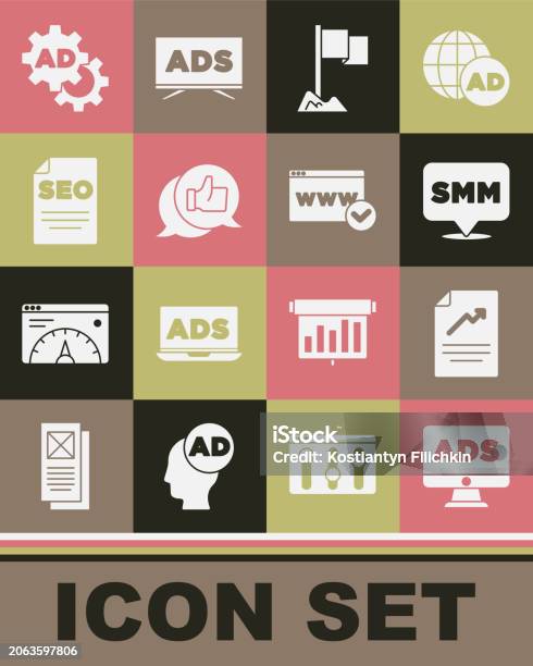 Atur Iklan Dokumen Dengan Bagan Grafik Pemasaran Media Sosial Penanda