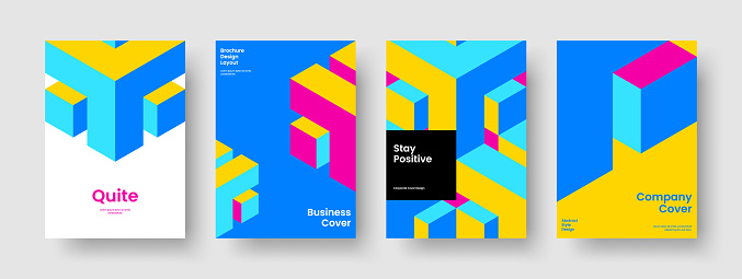 Template Latar Belakang Abstrak Tata Letak Sampul Buku Modern Desain