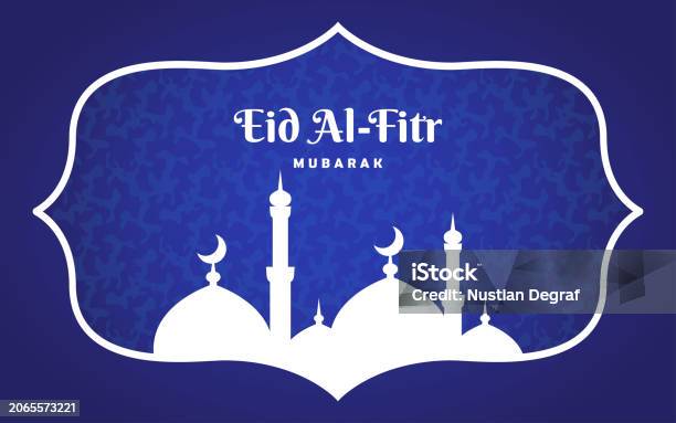 Template Idul Fitri Minimalis Banner Warna Biru Dengan Elemen Masjid ... Template Idul Fitri Minimalis Banner Warna Biru Dengan Elemen Masjid ...