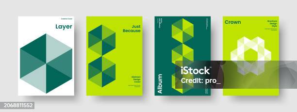 Desain Laporan Modern Template Brosur Kreatif Tata Letak Selebaran