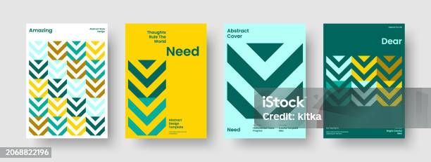 Tata Letak Poster Kreatif Desain Brosur Modern Template Latar Belakang