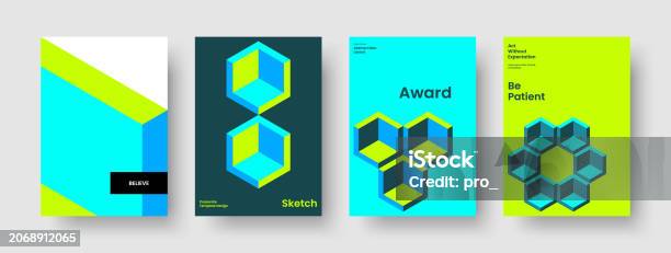 Tata Letak Presentasi Bisnis Modern Desain Sampul Buku Kreatif Template