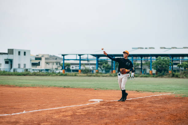 Free Stock Photo of Baseball Player Running Across Baseball Field ...