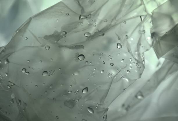Free picture: Semi-transparent nylon film with water droplet ...