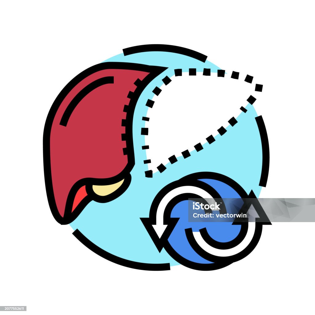 Ilustración De Ilustración Vectorial De Icono De Color De Cirugía De