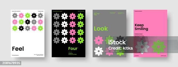 Template Sampul Buku Geometris Tata Letak Latar Belakang Terisolasi