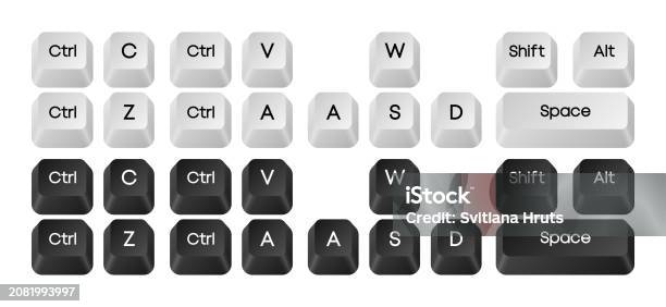 Computer Key Combinations Set Of Key Combinations Command Set Icons ... Computer Key Combinations Set Of Key Combinations Command Set Icons ...