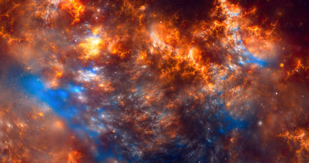 Free picture: Golden glove nebula in galaxy astronomy photography