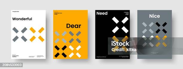 Template Sampul Buku Terisolasi Tata Letak Latar Belakang Modern Desain