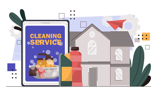Cleaning Service Vector Poster Stock Illustration - Download Image Now ... Cleaning Service Vector Poster Stock Illustration - Download Image Now ...