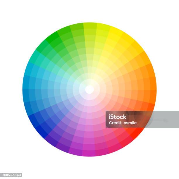 Teori Warna Skema Warna Melingkar Dengan Warna Hangat Dan Dingin ... Teori Warna Skema Warna Melingkar Dengan Warna Hangat Dan Dingin ...