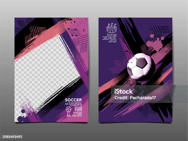 Desain Template Sepak Bola Spanduk Sepak Bola Desain Tata Letak