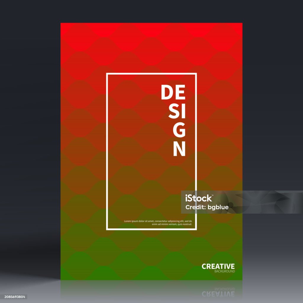 Brochure Template Layout Red Cover Design Business Annual Report Flyer
