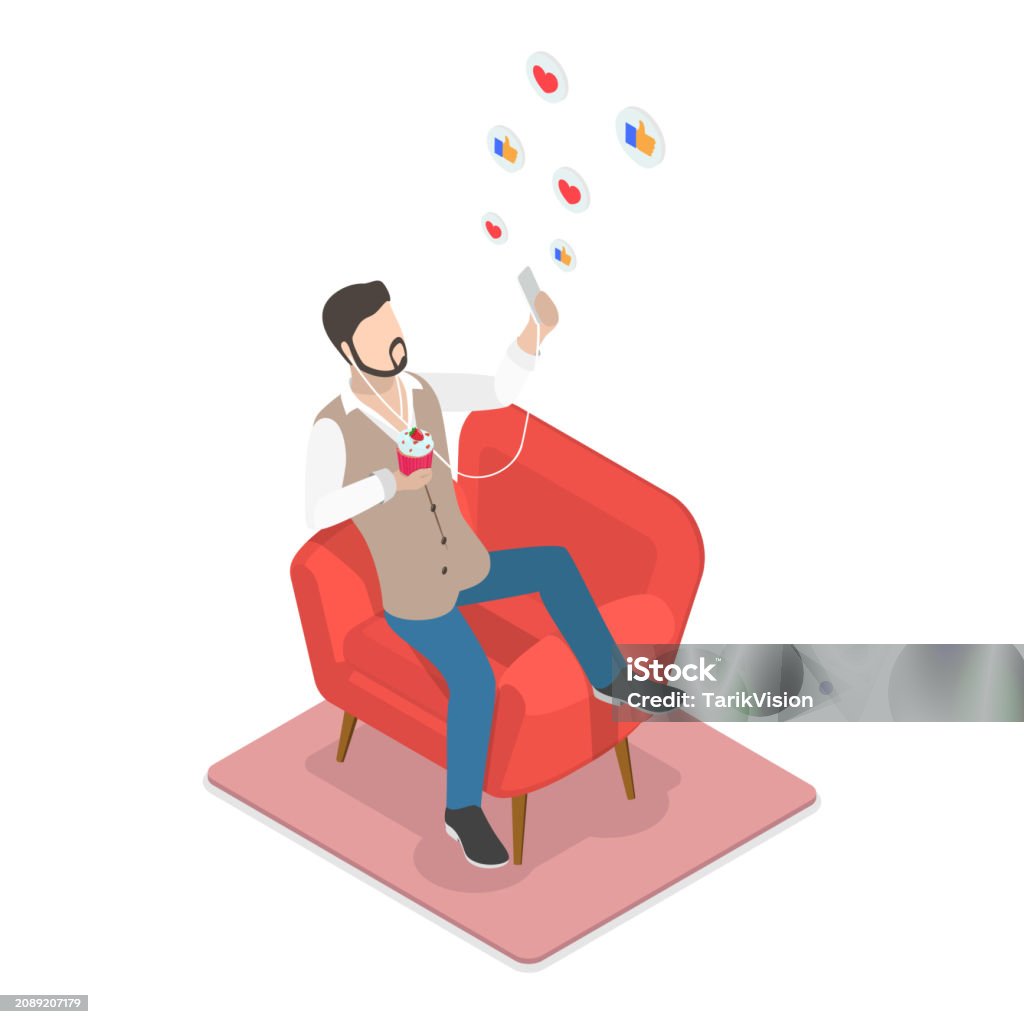 3d Isometric Flat Vector Illustration Of Introvert Vs Extravert Item 2 ... 3d Isometric Flat Vector Illustration Of Introvert Vs Extravert Item 2 ...