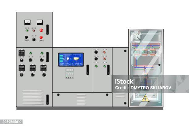 Electric Control Panel Production Control Panel And Control Of Computer ... Electric Control Panel Production Control Panel And Control Of Computer ...