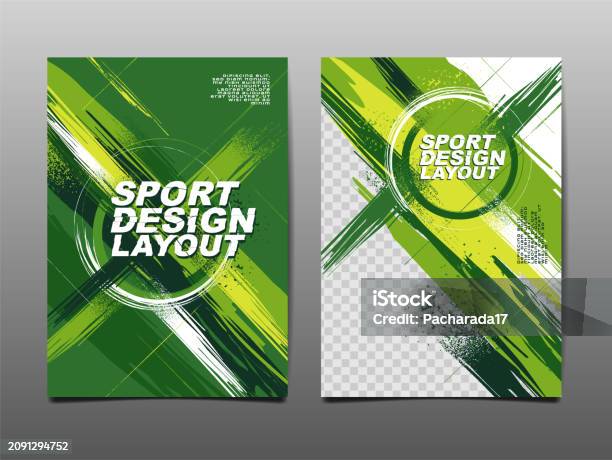 Tata Letak Desain Olahraga Desain Template Latar Belakang Olahraga Nada