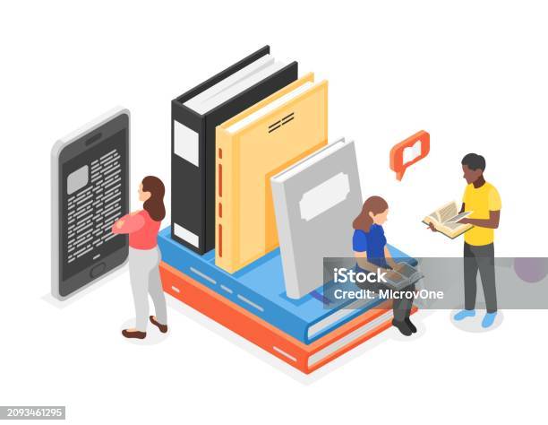 Konsep Buku Isometrik Siswa Belajar Dengan Buku Digital Dan Kertas