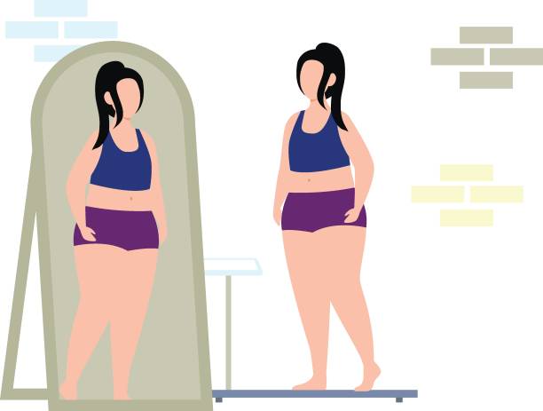40 Sad Girl Looking Mirror Cartoons Stock Illustrations Royalty Free