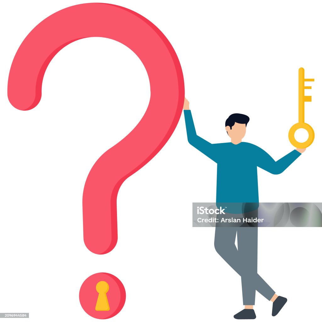 Key To Unlock Answer Business Difficulty Solve Problem Question Mark ... Key To Unlock Answer Business Difficulty Solve Problem Question Mark ...