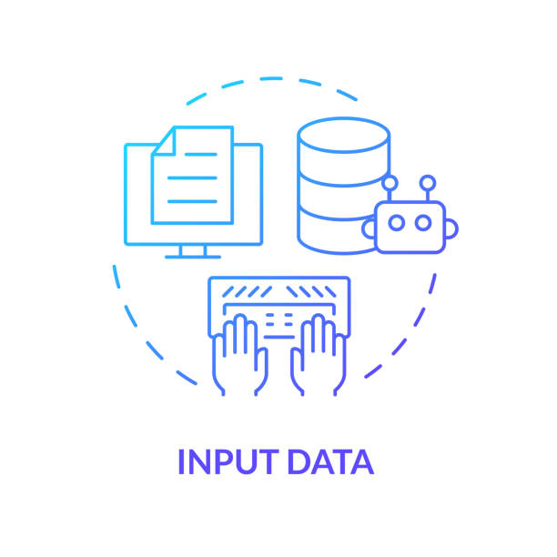 350 Input Data Icon Ilustraciones De Stock Gráficos Vectoriales