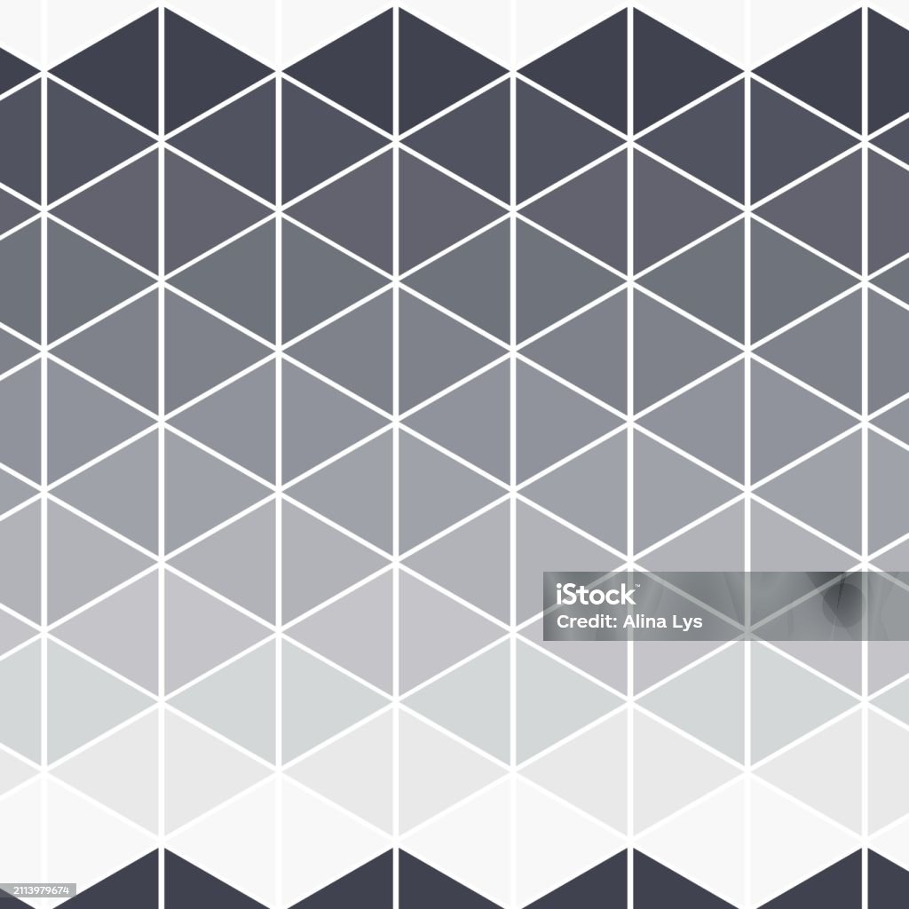 Halftone Triangular Pattern Vector Illustration Geometric Seamless ... Halftone Triangular Pattern Vector Illustration Geometric Seamless ...