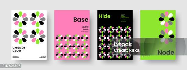 Desain Sampul Buku Terisolasi Template Banner Modern Tata Letak