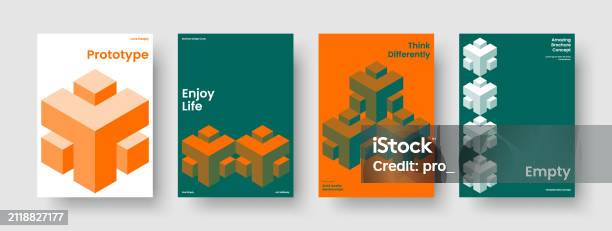 Template Sampul Buku Kreatif Tata Letak Banner Abstrak Desain Brosur