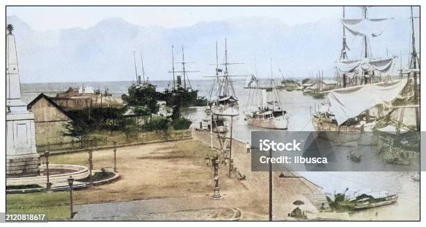 Antique Black And White Photograph Mouth Of The Pasig River Manila ... Antique Black And White Photograph Mouth Of The Pasig River Manila ...