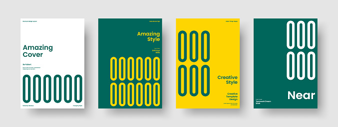 Mise En Page Créative Du Flyer Modèle De Brochure Isolée Conception
