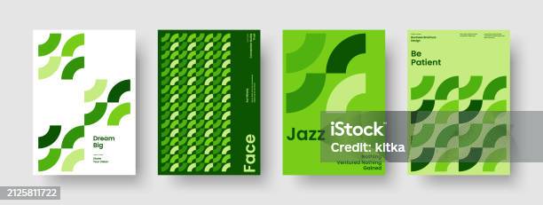 Desain Brosur Abstrak Template Banner Kreatif Tata Letak Poster