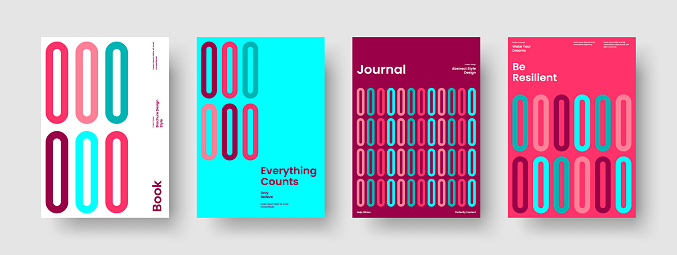 Tata Letak Latar Belakang Modern Template Banner Geometris Desain Flyer