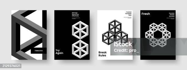 Desain Flyer Abstrak Template Poster Kreatif Tata Letak Presentasi